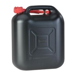 H&uuml;nersdorff H&uuml;nersdorff Kraftstoff-Kanister STANDARD 20 L, HDPE schwarz, mit UN-Zulassung, rotes Zubeh&ouml;r (813500)