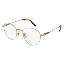 Ray-Ban RX8782 DAVID TITANIUM Brille Unisex | Fassung: Vollrand, Panto, Braun Hell