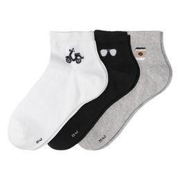 VanVaan 3 Paar Herren Sneaker-Socken im Set