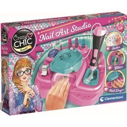 Kreativset Clementoni "Crazy Chic, Superstar Nageldesign", bunt, Kreativsets, Kinder