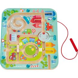 Spiel Haba "Stadtlabyrinth", bunt, Spiele, KinderB:22cm H:2cm T:25cm, Holz, Kunststoff, Metall, B:22cm H:2cm T:25cm