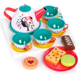 Spielgeschirr HAPE "Teestunde", bunt, Spielgeschirr, Kinder, Holz