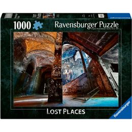 Puzzle Ravensburger "Lost Places, Alpenhaus Graffito Beelitzer Heilst&auml;tten", bunt, Puzzles, KinderB:70cm H:50cm, Pappe, Made in Germany, B:70cm H:50cm