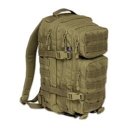 Rucksack Brandit "Brandit Herren Medium US Cooper Backpack", Gr. onesize, lila (olive), Polyester, Rucks&auml;cke Rucksack