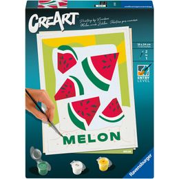 Malen nach Zahlen Ravensburger "CreArt, Melonen", bunt, Malvorlagen, KinderB:18cm H:24cm, f&uuml;r Erwachsene; Made in Europe, B:18cm H:24cm