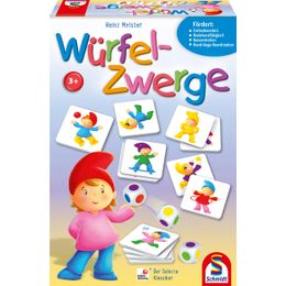 Spiel Schmidt Spiele "W&uuml;rfelzwerge", bunt, Spiele, Kinder, Pappe