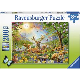 Puzzle Ravensburger "Anmutige Hirschfamilie", bunt, Puzzles, KinderB:49cm H:36cm, Pappe, Motiv, Made in Germany, B:49cm H:36cm