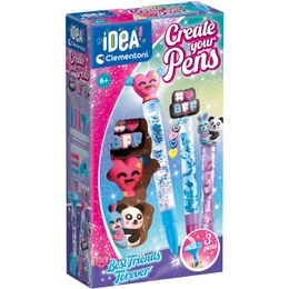 Kreativset Clementoni "Idea, Deine Stift-Kreationen - BFF Beste Freunde f&uuml;r immer", bunt, Kreativsets, Kinder