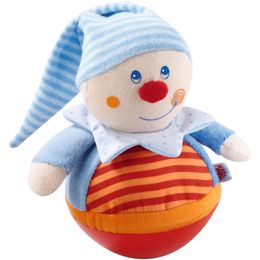 Greifling Haba "Stehauffigur Kasper", bunt, Greifspielzeug, KinderH:15cm, Kunststoff, Polyester, H:15cm