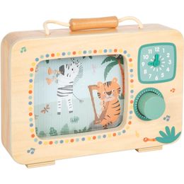 Spieluhr Small Foot "Safari Fernseher", bunt, Spieluhren, KinderB:24cm H:17cm T:7cm, Kunststoff, B:24cm H:17cm T:7cm