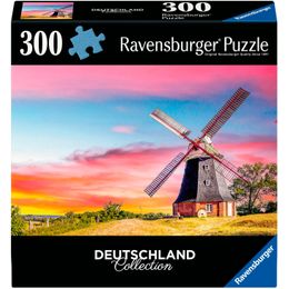 Puzzle Ravensburger "Deutschland Collection, Die Windm&uuml;hle von Kl&uuml;tz", bunt, Puzzles, KinderB:39cm H:27cm, Pappe, Made in Europe, B:39cm H:27cm