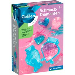 Experimentierkasten Clementoni "Galileo Lab, Schmuck-Diamanten", pink, Experimentierk&auml;sten, Kinder