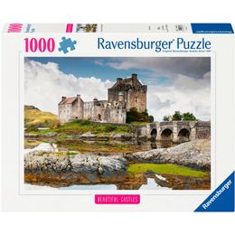 Puzzle Ravensburger "Beautiful Castles - Schloss Eilean Donan, Schottland", bunt, Puzzles, KinderB:70cm H:50cm, Pappe, Motiv, Made in Germany, B:70cm H:50cm