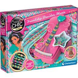 Kreativset Clementoni "Crazy Chic, Freundschafts-Armb&auml;nder", bunt, Kreativsets, Kinder, Kunststoff, Made in Europe