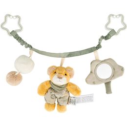 Kinderwagenkette Sterntaler "Kinderwagenkette L&ouml;we Leo", bunt, Greifspielzeug, KinderL:55cm, Baumwolle, Polyester, mit Spiegel und Rassel, L:55cm