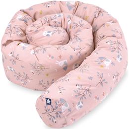 Julius Z&ouml;llner Nestchenschlange JULIUS Z&Ouml;LLNER "Rosalie", rosa (rosalie), Obermaterial: 100% Baumwolle. F&uuml;llung: 100% Polyester, Bettnestchen, Made in Germany