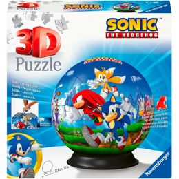 Puzzleball Ravensburger "Sonic the Hedgehog", bunt, Puzzles, Kinder&Oslash;:13cm, Kunststoff, Motiv, Made in Europe, &Oslash;:13cm
