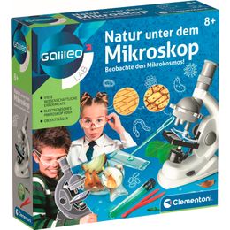 Experimentierkasten Clementoni "Galileo, Natur unter dem Mikroskop", wei&szlig;, neutral, Experimentierk&auml;sten, Kinder
