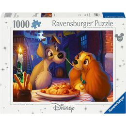 Puzzle Ravensburger "Collector's Edition - Disney Classics, Susi und Strolch", bunt, Puzzles, KinderB:70cm H:50cm, Pappe, Made in Germany, B:70cm H:50cm