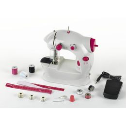 Kinder-N&auml;hmaschine klein "Fashion Passion", pink (wei&szlig;, pink), Spielzeug-Haushaltsger&auml;te, KinderB:20cm H:20cm T:13cm, Kunststoff, batteriebetrieben, B:20cm H:20cm T:13cm