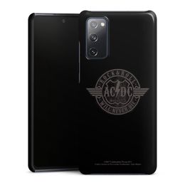 DeinDesign Galaxy S20 FE Handy Premium Case Smartphone Handyh&uuml;lle Schutzh&uuml;lle gl&auml;nzend Acdc Merchandise Rock Premium Case