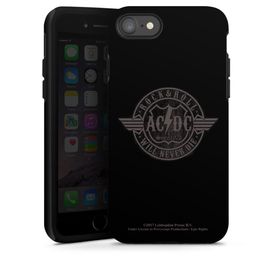 DeinDesign iPhone SE (2020) Handy Panzer Handyh&uuml;lle robuste Outdoor H&uuml;lle Schutzh&uuml;lle matt Rock Acdc Merchandise Tough Case