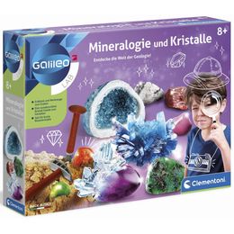 Experimentierkasten Clementoni "Galileo, Mineralogie und Kristalle", bunt, Experimentierk&auml;sten, Kinder, Made in Europe