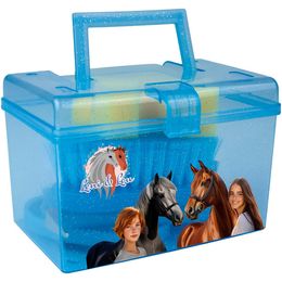 Steckenpferd LENA "Putzbox mit Zubeh&ouml;r, Hobby Horsing", bunt, Steckenpferde, Kinder