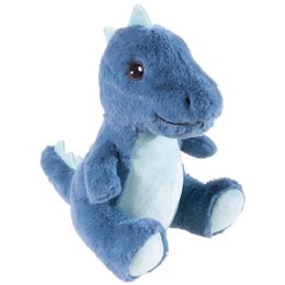 Kuscheltier Heunec "Dino Blau GRS 24 cm", blau, Pl&uuml;schfiguren, KinderH:24cm, Polyester, Kuscheltier, H:24cm