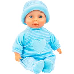 Babypuppe BAYER "My First Baby, 28 cm blau", blau, Puppen, Baby