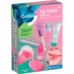 Experimentierkasten Clementoni "Galileo Lab, Lip-Gloss Mini-Set", pink, Experimentierk&auml;sten, Kinder