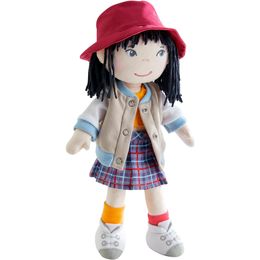 Stoffpuppe Haba "Yuki", bunt, Puppen, Kinder, Mit Top, Sweatjacke und Hut