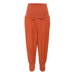 Stoffhose Cream "Casual Hose CRLinee", Damen, Gr. 38, N-Gr, orange (bruschetta), Obermaterial: 68% Viskose CV. 32% Polyester PES., Hosen Stoffhose