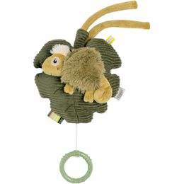 babyFEHN Spieluhr FEHN "Lazy, Crazy & Pink, Cham&auml;leon", gr&uuml;n (khaki, olive), Spieluhren, BabyB:12,5cm H:7,4cm L:14cm, Pl&uuml;sch, Softvelours, B:12,5cm H:7,4cm L:14cm