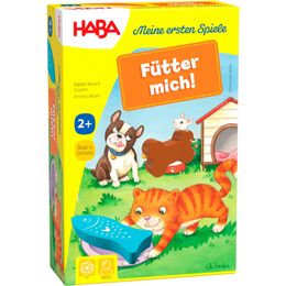 Spiel Haba "Meine ersten Spiele, F&uuml;tter mich", bunt, Spiele, Kinder, Holz, Pappe, Made in Germany