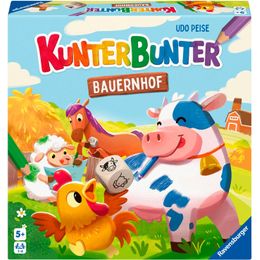 Spiel Ravensburger "Kunterbunter Bauernhof", bunt, Spiele, Kinder, Made in Europe
