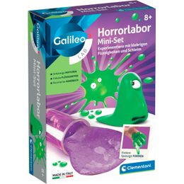 Experimentierkasten Clementoni "Galileo, Horrorlabor Mini-Set", bunt, Experimentierk&auml;sten, Kinder, Made in Europe