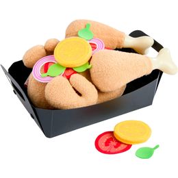 Spiellebensmittel Haba "Creative Play - Brath&auml;hnchen", bunt, Kaufladensortimente, Kinder, Polyester