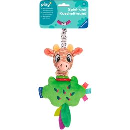 Greifspielzeug Ravensburger "Play+ Zappel-Giraffe", bunt, Greifspielzeug, KinderB:14cm H:33cm, Kunststoff, Pl&uuml;sch, Stoff, B:14cm H:33cm