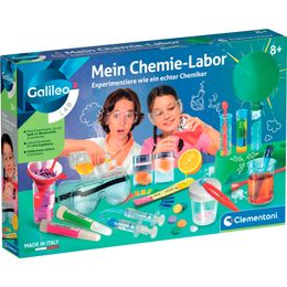 Experimentierkasten Clementoni "Galileo Lab, Mein Chemie-Labor", bunt, Experimentierk&auml;sten, Kinder, Made in Europe