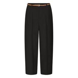 Marlene-Hose B.Young "Pants Suiting BYDANTA", Damen, Gr. 38, N-Gr, schwarz, Obermaterial: 78% Polyester PES. 18% Viskose CV. 4% Elasthan EL., Hosen