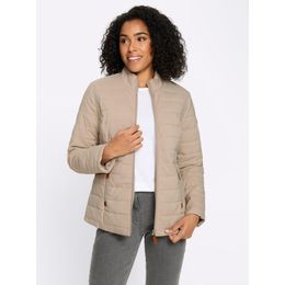 Steppjacke Classic Basics, Damen, Gr. 38, beige, 100% Polyester, Wattierung:100% Polyester, unifarben, Jacken Steppjacke
