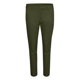 Stoffhose Kaffe "Freizeithose KAlea", Damen, Gr. 34, N-Gr, gr&uuml;n (forest night), Obermaterial: 38% Polyester PES. 30% Baumwolle CO. 30% Viskose CV. 2% Elasthan EL., Hosen Stoffhose