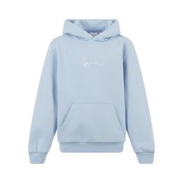Kapuzensweatshirt Karl Kani "Karl Kani", M&auml;dchen, Gr. 134/140, blau (light blau), 70% Baumwolle, 30% Polyester, Sweatshirts