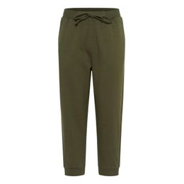 Stoffhose Kaffe "Casual Hose KAanne", Damen, Gr. S, N-Gr, gr&uuml;n (grape leaf), Obermaterial: 85% Baumwolle CO. 15% Polyester PES., Hosen Stoffhose
