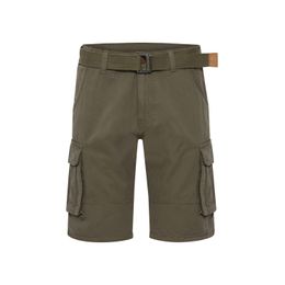 Cargoshorts INDICODE "Cargoshorts IDCosta", Herren, Gr. L, N-Gr, gr&uuml;n (army), Obermaterial: 100% Baumwolle CO., Hosen