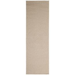 Novel L&auml;ufer Kenzy, Creme, Textil, Uni, rechteckig, 80x250 cm, ISO 9001, Bsci, Oeko-Tex&reg; Standard 100, f&uuml;r Fu&szlig;bodenheizung geeignet, in verschiedenen Gr&ouml;&szlig;en erh&auml;ltlich, pflegeleicht, leicht zusammenrollbar, Teppiche & B&ouml;den, Teppiche, Teppichl&auml;ufer