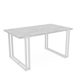 TISCH ausziehbar aus MDF, Grau