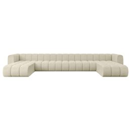 WOHNLANDSCHAFT modulares Sofa Joren-U3 - 501x177x70 cm Beige