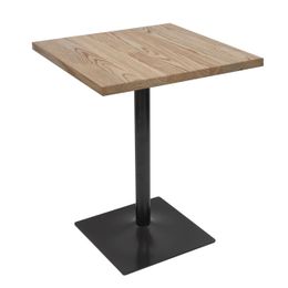 MCW BISTROTISCH eckig Braun